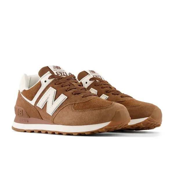 NEW BALANCE 574 Low Top Sneakers - Brown