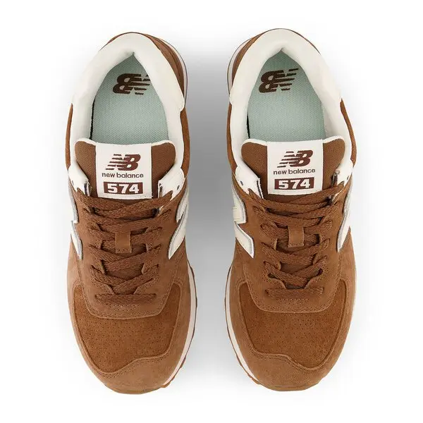 NEW BALANCE 574 Low Top Sneakers - Brown