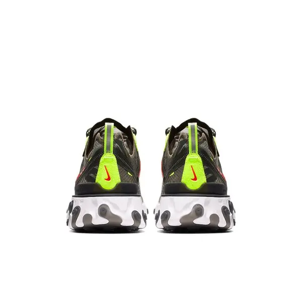 Nike React Element 87 Camouflage Sneakers - Black/red