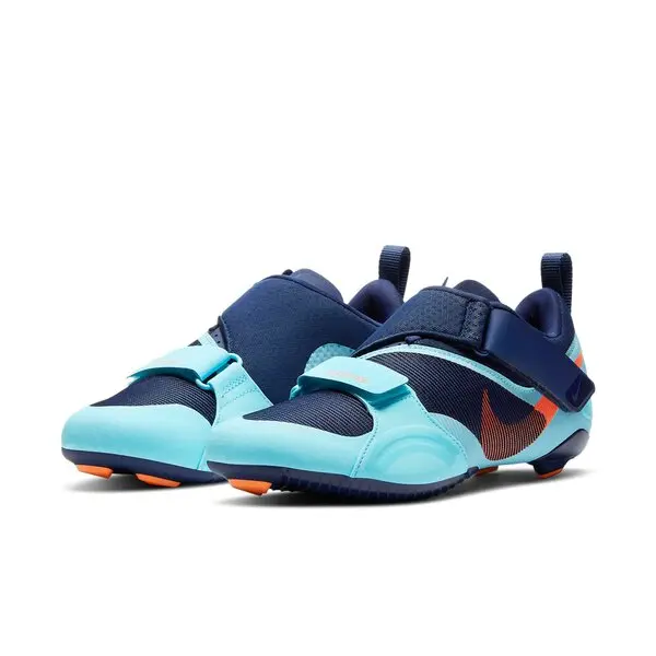 Nike Superrep Cycle Cycling Shoes - Blue/orange