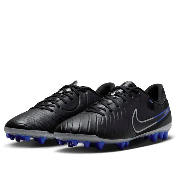 Nike Tiempo Legend 10 Elite Ag Football Boots - Black/blue