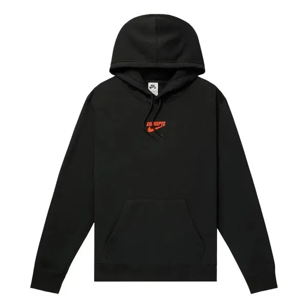 Nike X Concepts Fleece Hoodie - Blackk/orange