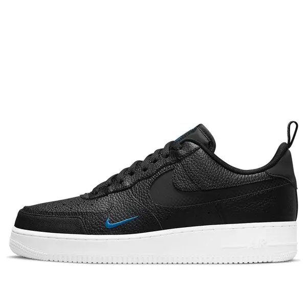 Nike Force 1 Lv8 "reflective Swoosh - Black/blue