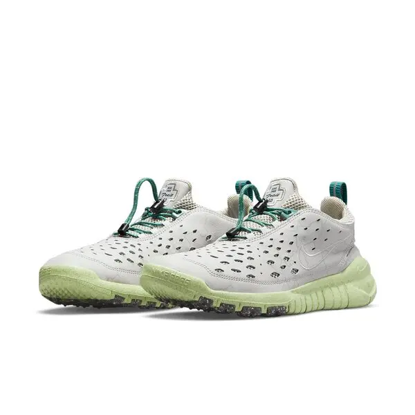 Nike Free Run Trail Sneakers - Grey/green