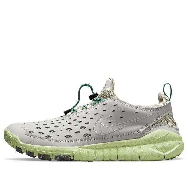 Nike Free Run Trail Sneakers - Grey/green