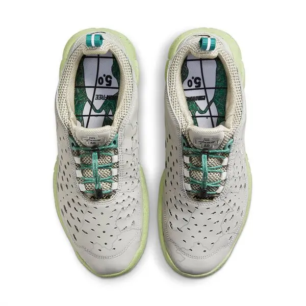 Nike Free Run Trail Sneakers - Grey/green
