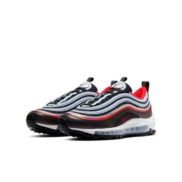 Nike Max 97 Fp "off Noir Crimson - Black/blue/red