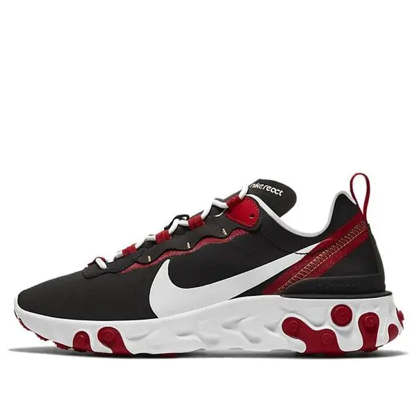 Nike React Element 55 Athletic Sneakers - Black