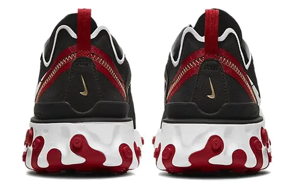Nike React Element 55 Athletic Sneakers - Black