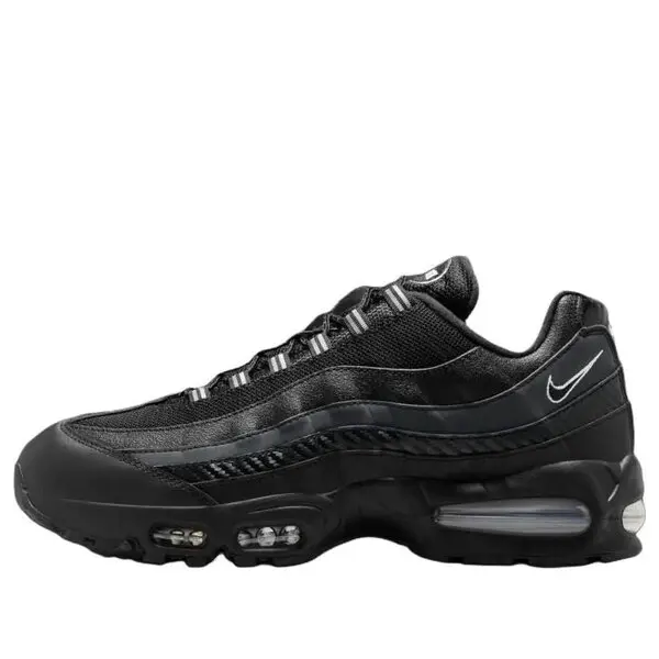 Nike Max 95 "black Metallic Silver" Sneakers - Black/metallic Silver/cool Grey
