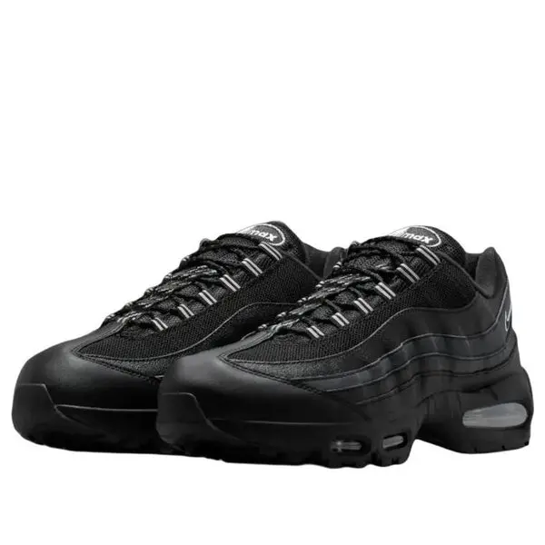 Nike Max 95 "black Metallic Silver" Sneakers - Black/metallic Silver/cool Grey
