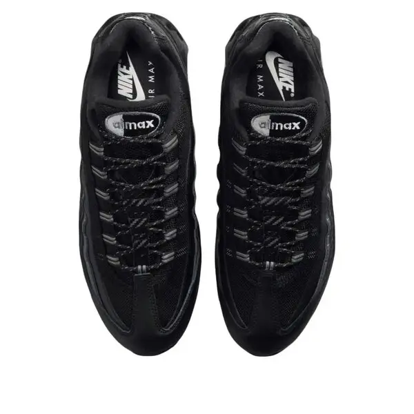 Nike Max 95 "black Metallic Silver" Sneakers - Black/metallic Silver/cool Grey