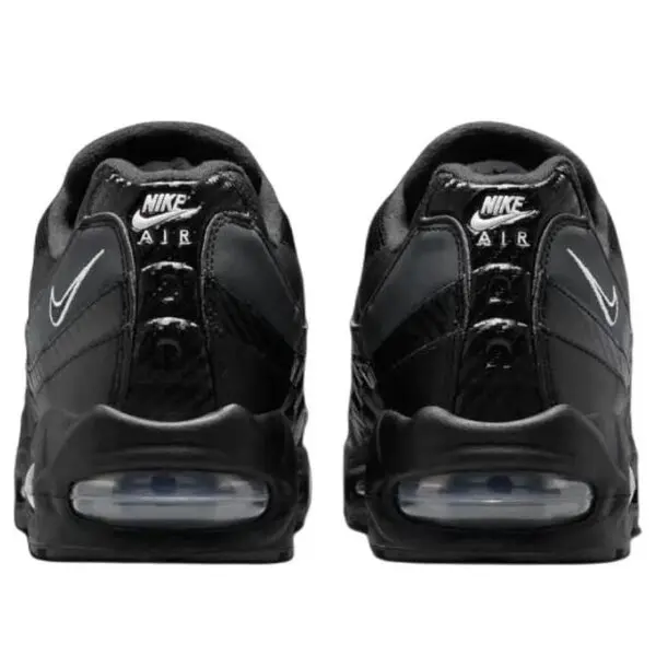 Nike Max 95 "black Metallic Silver" Sneakers - Black/metallic Silver/cool Grey