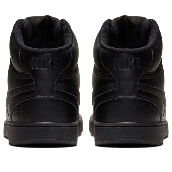 Nike Court Vision Mid High Top Sneakers - Black