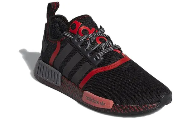 Adidas Nmd_r1 'boost Print' Sneakers - Black/red