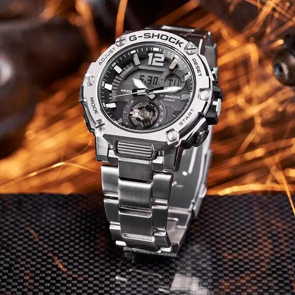Casio G-shock G-steel Stainless Steel Bracelet Watch