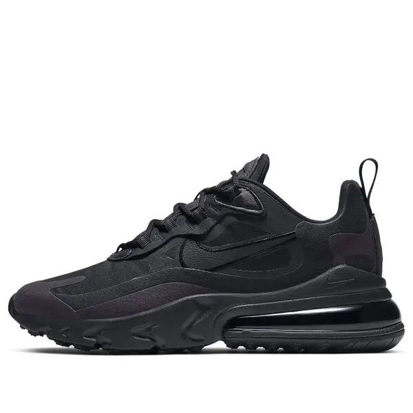 Nike Max 270 React Low Top Sneakers - Black