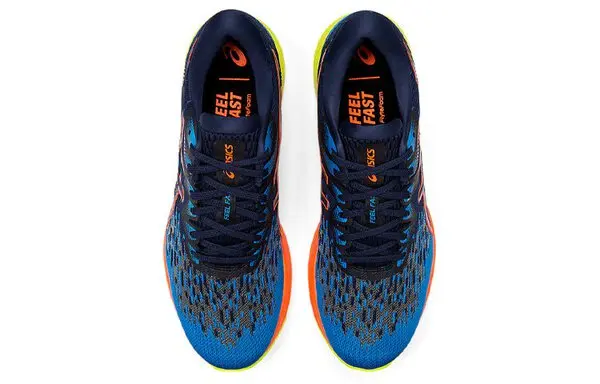 Asics Dynaflyte 4 Running Shoe - Blue/orange