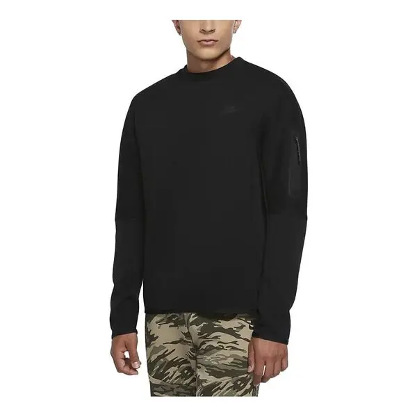 Nike Tech Fleece Crew - Black