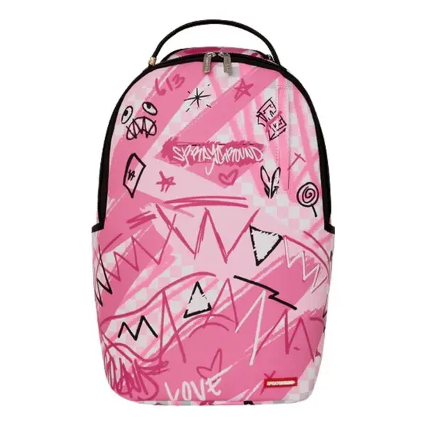 SPRAYGROUND Broken Hearts Club Backpack - Pink
