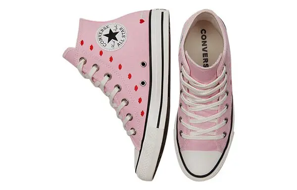 CONVERSE Chuck Taylor All Star High Top Sneakers With Embroidered Accents