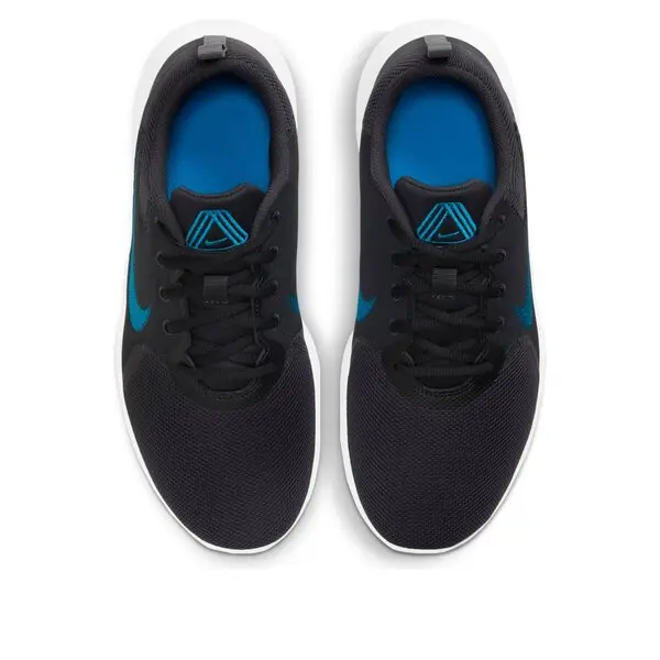 Nike Flex Experience Run Extra Wide Athletic Sneakers - Black/blue