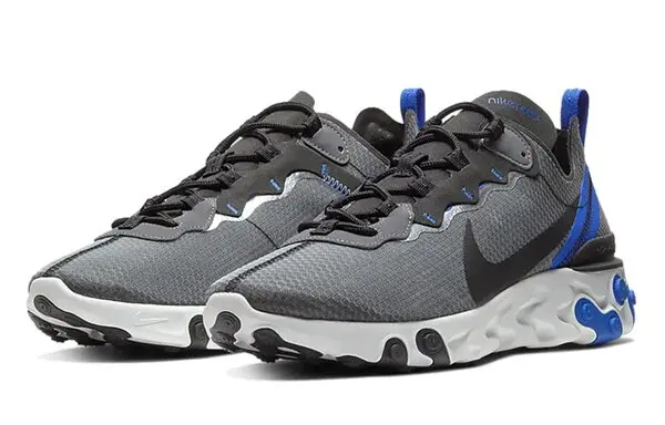 Nike React Element 55 Sneakers - Black
