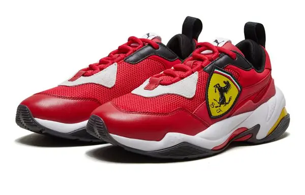 PUMA Ferrari X Thunder 'rosso Corsa' Sneakers
