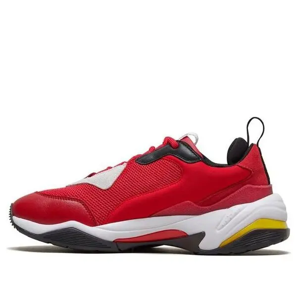 PUMA Ferrari X Thunder 'rosso Corsa' Sneakers - White/red