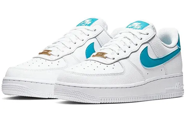 Nike Force 1 '07 Low Sneakers - White/blue