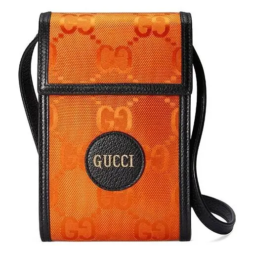 Gucci Off The Grid Shoulder Messenger Bag - Orange