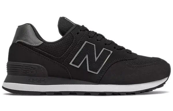 NEW BALANCE 574 Low Top Sneaker - Black
