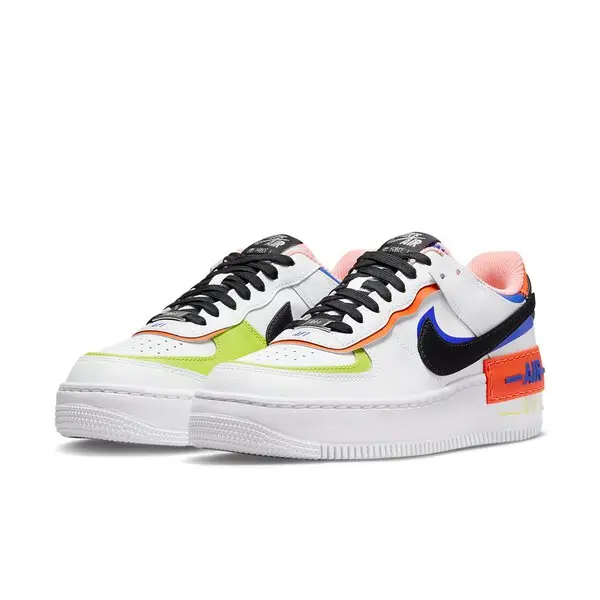Nike Force 1 Shadow Sneakers - Black/blue/green