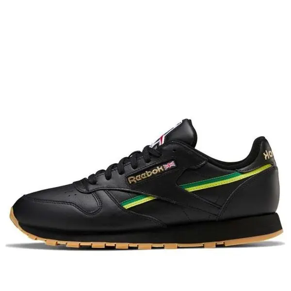 REEBOK Classic Leather Low Top Sneakers - Black