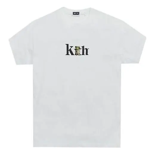Kith X Star Wars Yoda Serif Tee - White