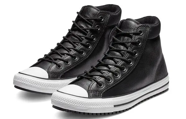 CONVERSE Chuck Taylor All Star Pc Boot High Top Leather Boots - Black