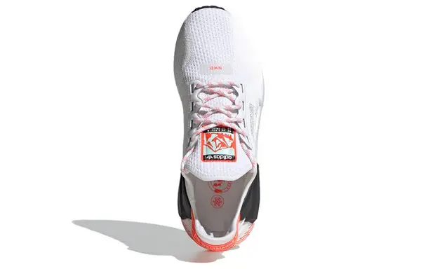 Adidas Nmd_r1 V2 Sneakers - White/orange/black