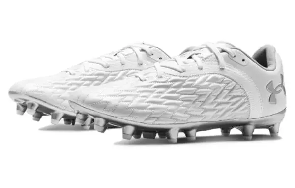 Under Armour Clone Magnetico Premier 2.0 Football Cleats - White/silver
