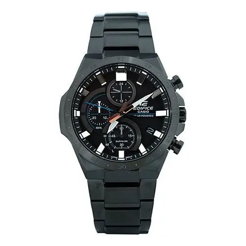Casio Edifice Solar Powered Analog Watch With Black Sapphire Crystal - Default Color