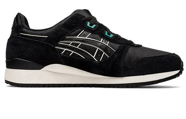 Asics Gel Lyte Iii "neon Accent" Sneakers - Black