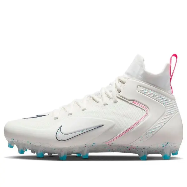 Nike Alpha Huarache 8 Elite 'sail Hyper Pink - Sail/hyper Pink/laser Blue