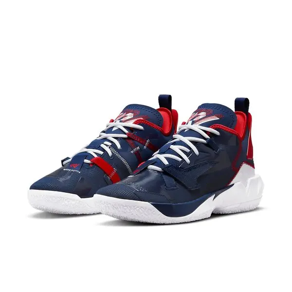 JORDAN Why Not Zer0.4 "washington Wizards" Sneakers - Blue/red