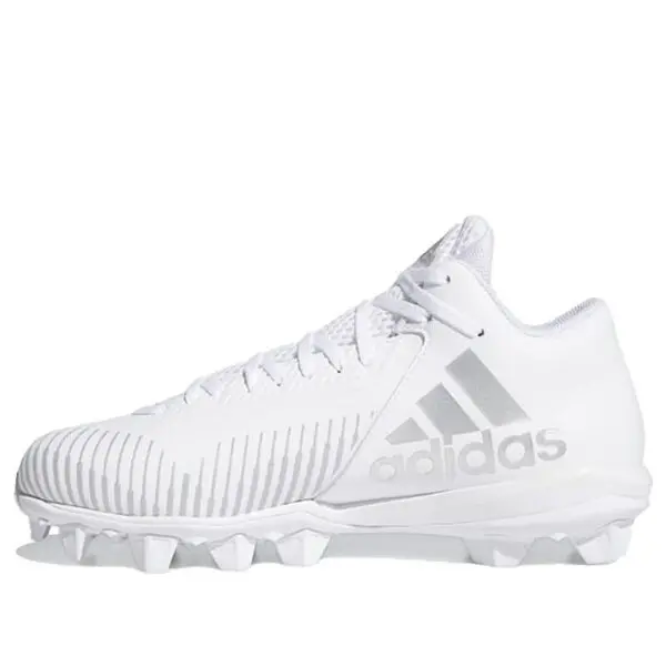 Adidas Freak Md Silver Metallic Cleats - White