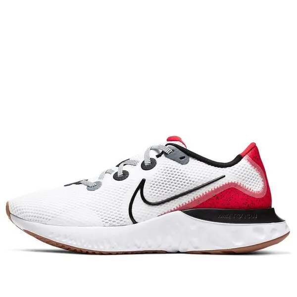Nike Renew Run Athletic Sneakers - White/red