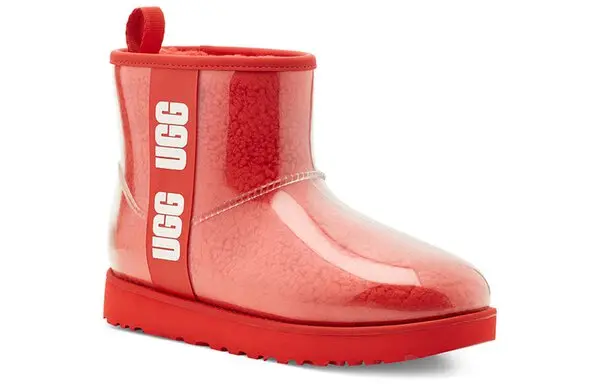 UGG Classic Clear Mini Boots With Large Logo Detail - Default Colorway