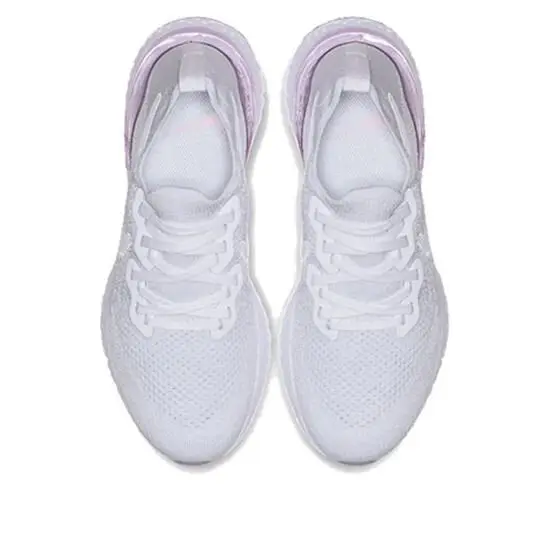 Nike Epic React Flyknit 2 Performance Running Shoe - Pink/blue