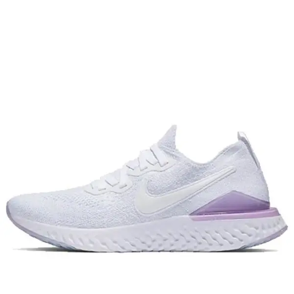 Nike Epic React Flyknit 2 Performance Running Shoe - Pink/blue