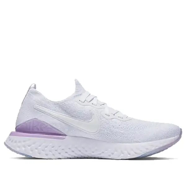Nike Epic React Flyknit 2 Performance Running Shoe - Pink/blue