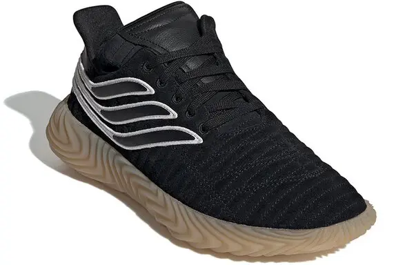 Adidas Sobakov Gum Sneakers - Black
