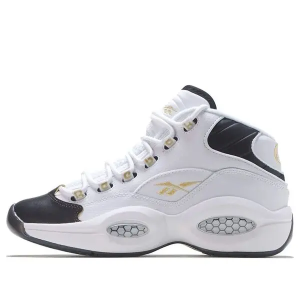 REEBOK Question Mid "black Toe" Sneakers